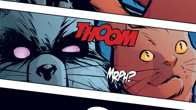 Captain Marvel: When Chewie the Cat Met Rocket | Marvel