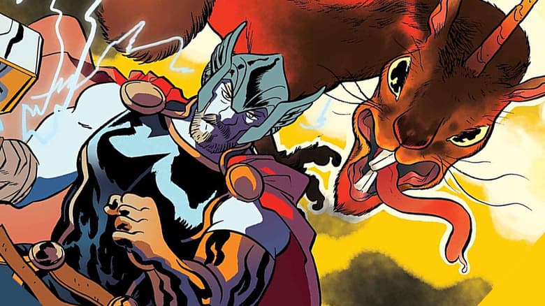 Didja Know... Ratatoskr, the Giant Horned Asgardian Squirrel God | Marvel
