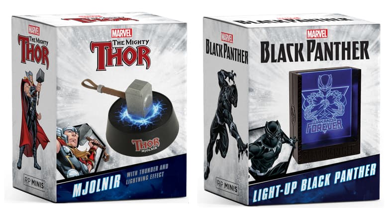 Light Up Your Book Shelf or Desk Area with These Marvel Light-Up Collectibles | Marvel