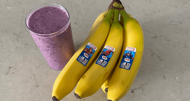 Assemble Your DOLE® Bananas with a Marvel Power Smoothie | Marvel