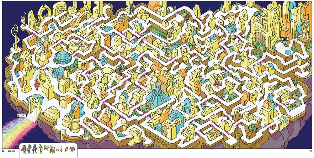 Get Lost in the Marvel Universe with ‘Marvel Mazes’ | Marvel