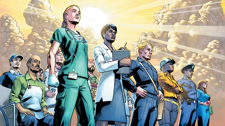 Saluting the Real Life Heroes | Marvel