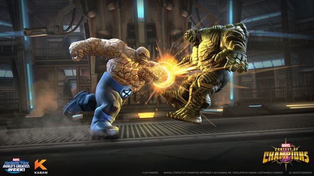 The Thing Joins Marvel Contest of Champions! | Spotlight Trailer ...