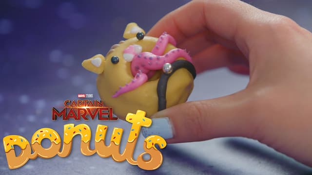 National Donut Day: Captain Marvel & Flerken Donuts! | Marvel
