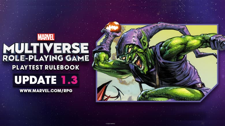 Marvel Multiverse Role-Playing Game Rolls Out New 1.3 Game Update | Marvel